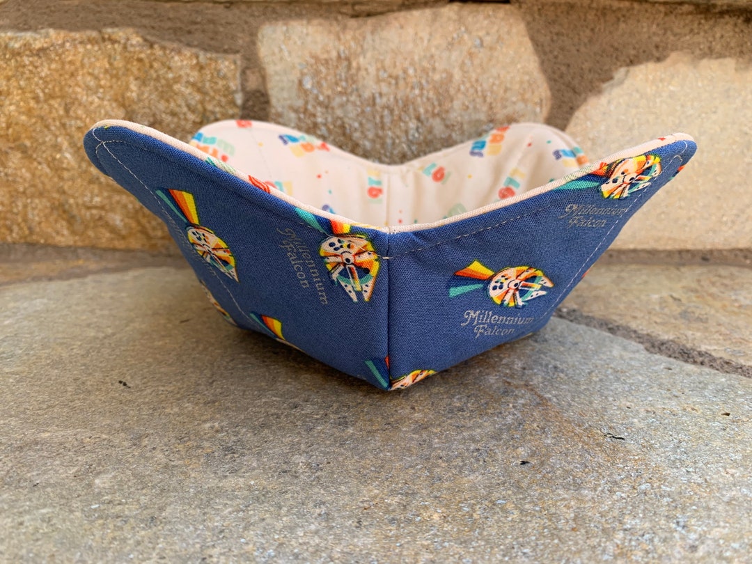 Retro Star Wars Millenium Falcon Microwaveable Reversible Bowl Cozy - Etsy