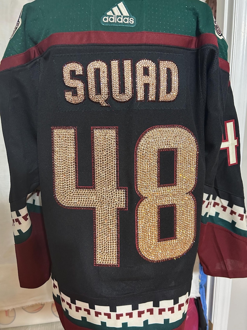 Custom Rhinestoned Jersey - Etsy