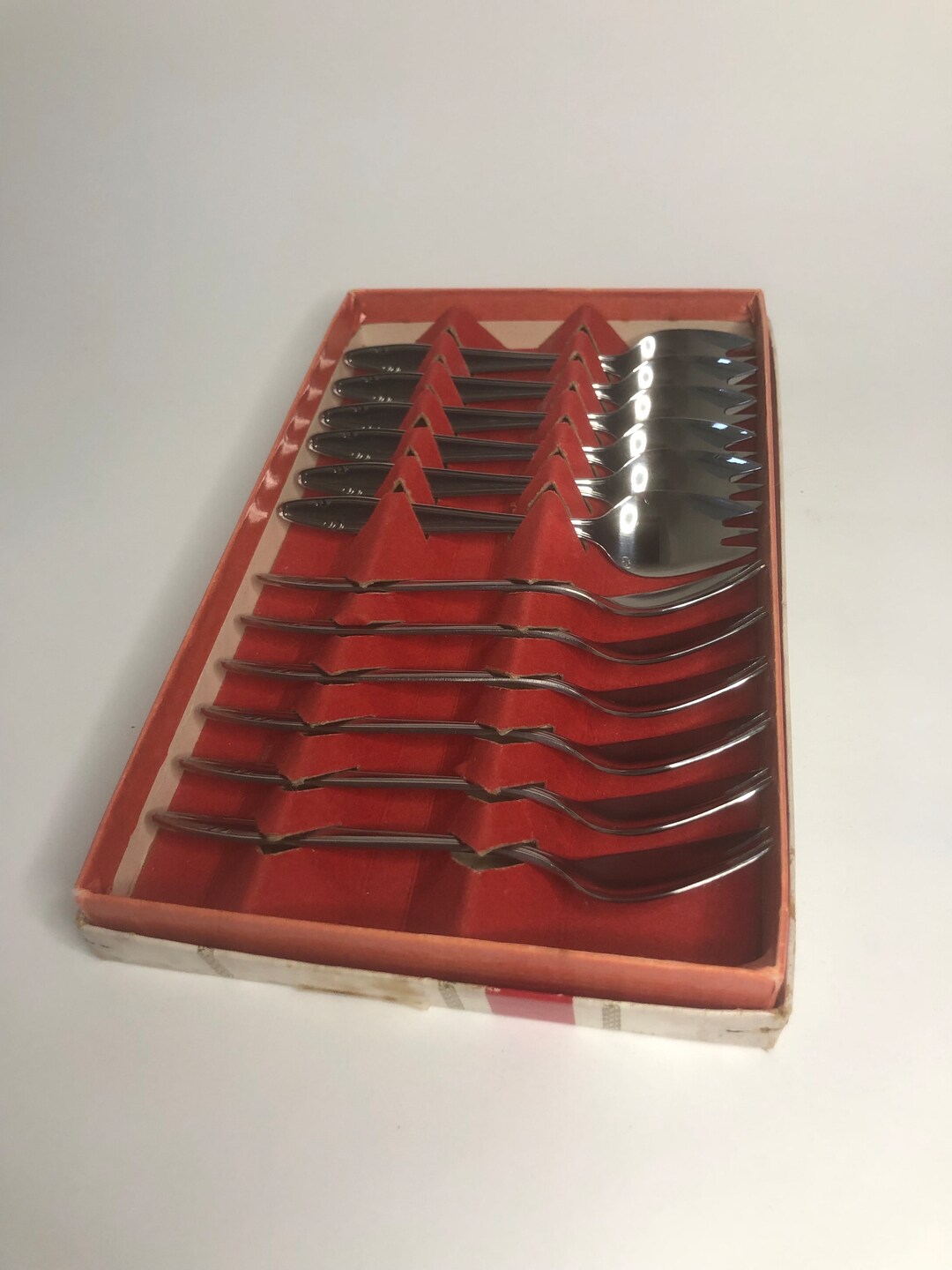 Letang Remy Pastry/oyster Forks, Boxed Set of 12, Vintage Made in ...