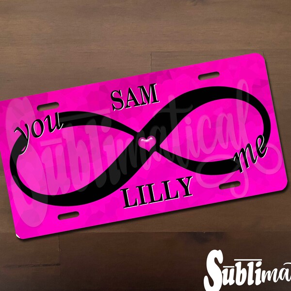 Infinity Sign Plate - Etsy