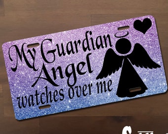 Angel License Plate - Etsy