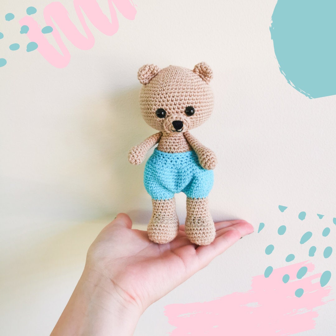 Little Explorer Crochet Bear the Perfect Newborn Photography - Etsy