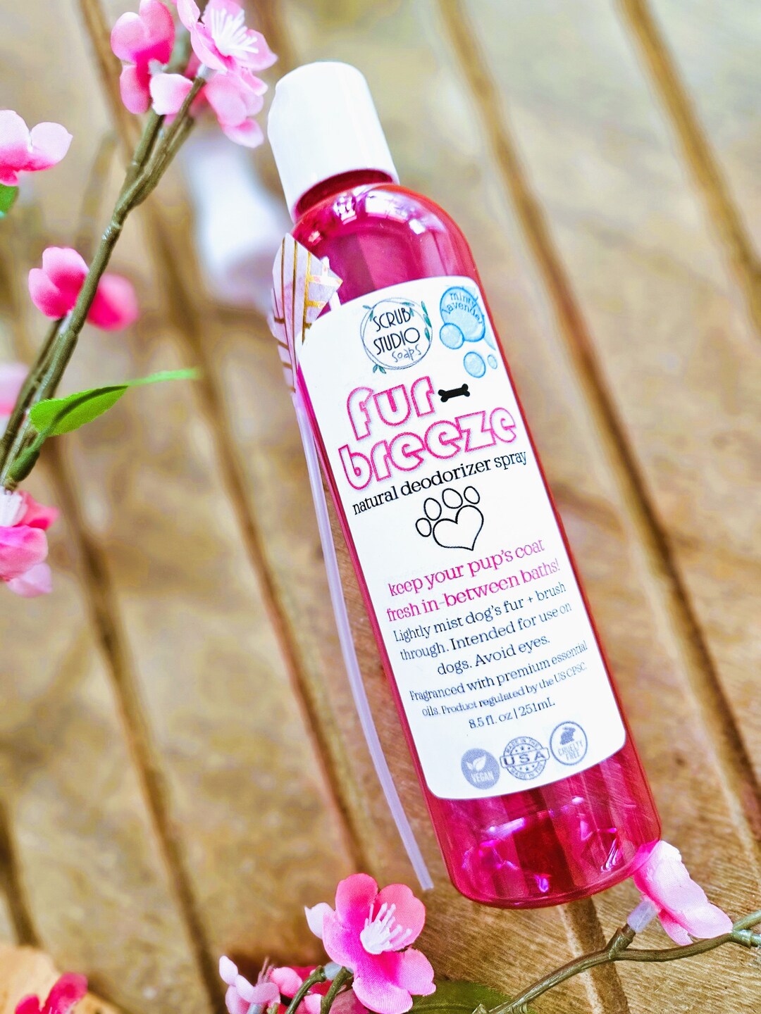 Fur-breeze Botanical Deodorizing Spray for Dog's Coat - Etsy