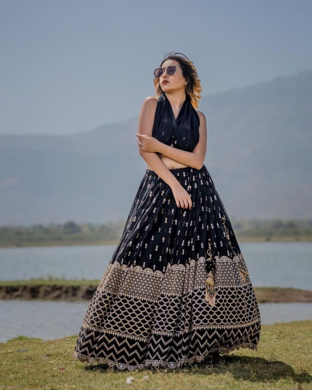 Designer Lehenga Choli for Women Party Wear Bollywood Lengha - Etsy