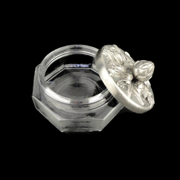 Antique Powder Jar - Etsy