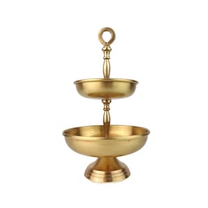 Vintage Brass Nuts Tray, Solid Brass Nuts Tray Two Tier - Etsy