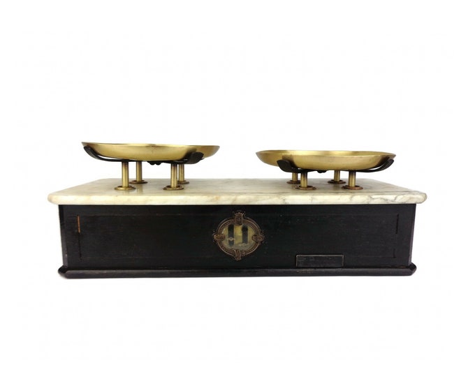 Antique Balance Scale France, Vintage Weighting Balance Scale France - Etsy