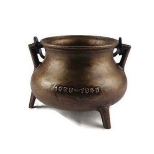 Medical Military Bronze Pot, WWII Bronze Cauldron, 1939 - 1945 Swiss ...