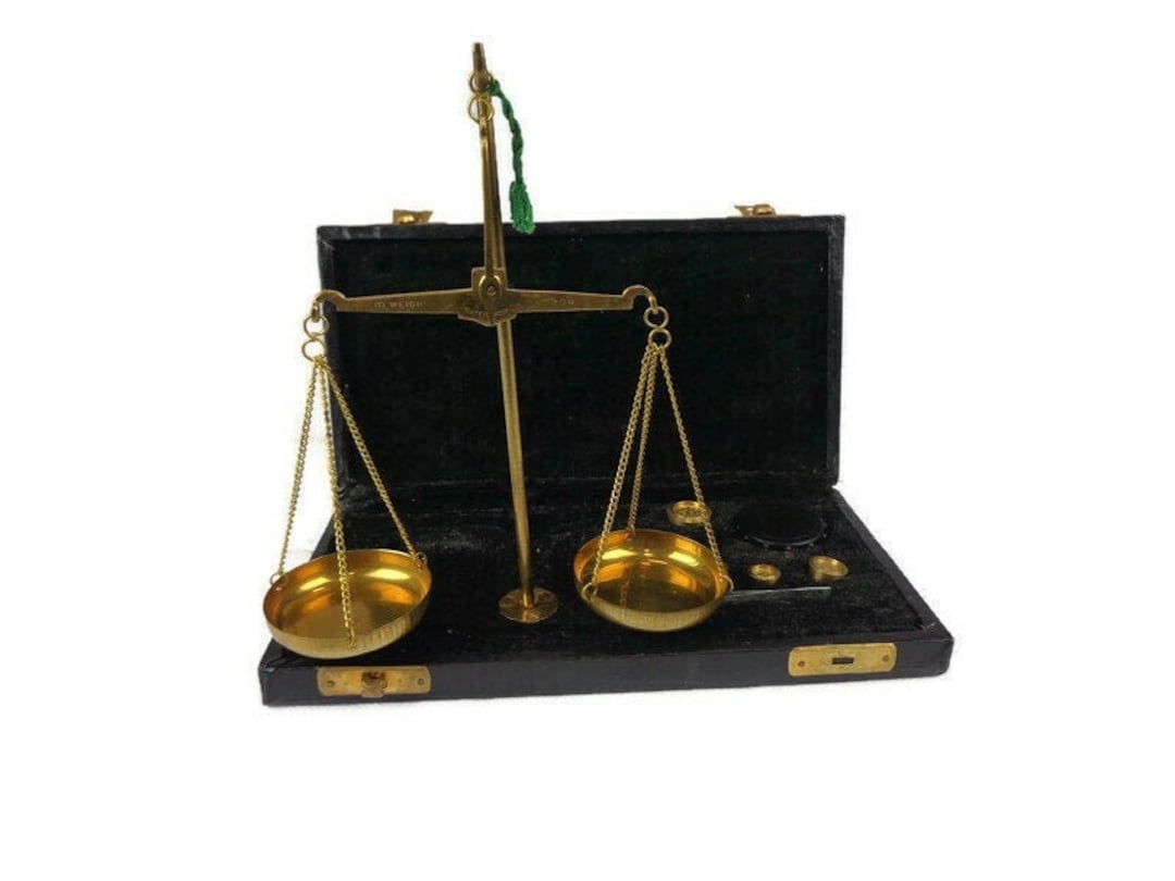 Jewelry Balance Scale, French Balance Scale With Original Box - Etsy