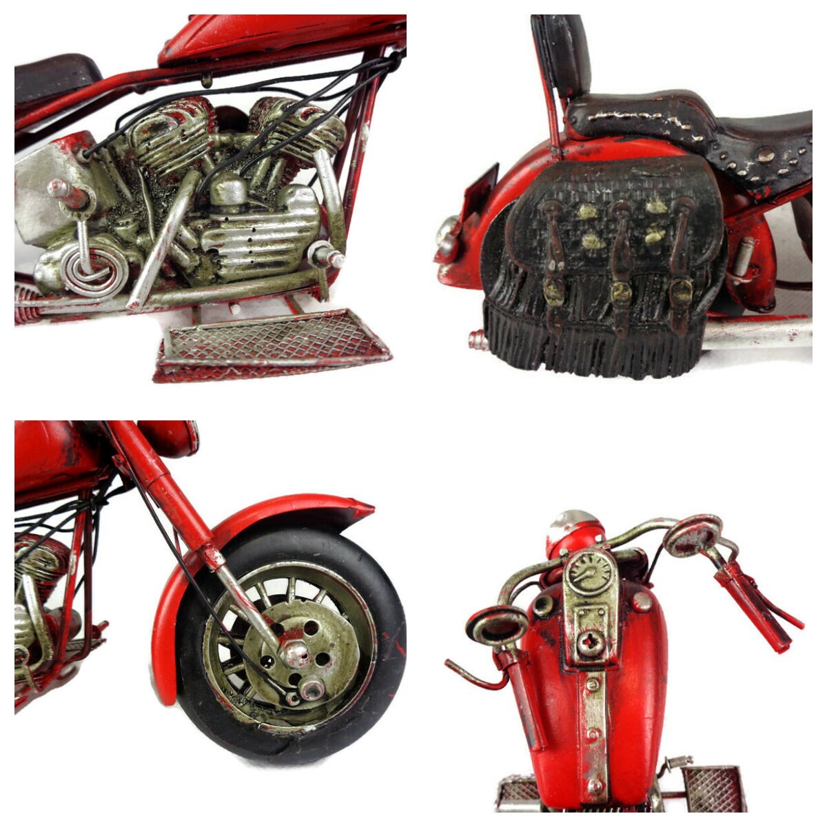 Vintage Motorcycle Model Collectible Handmade Motorcycle - Etsy