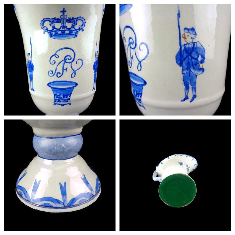 Antique Large Ceramic Jug, Chinese Ceramic Jug Hua Ping Tang Zhi - Etsy