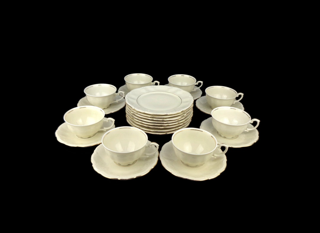 Vintage Porcelain Breakfast Set, Breakfast Dining Set Bavaria Germany ...
