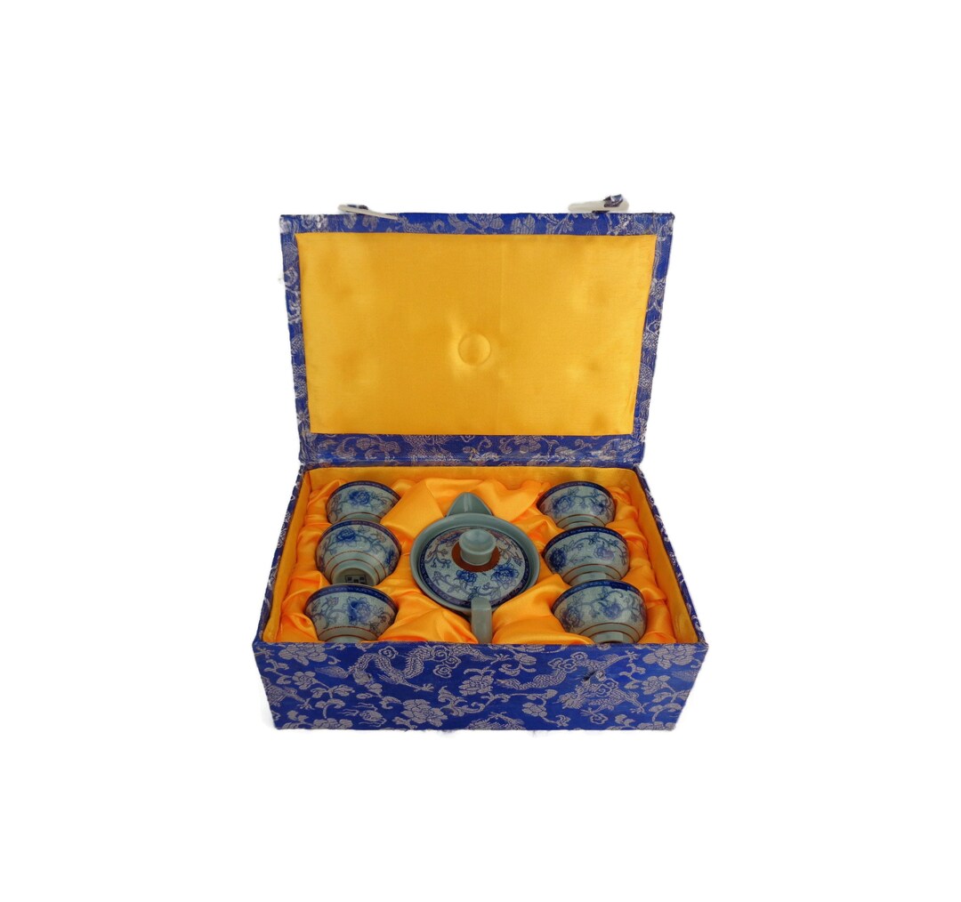 Vintage Porcelain Tea Cooffee Set, Japanese Porcelain Coffee Tea Set in ...