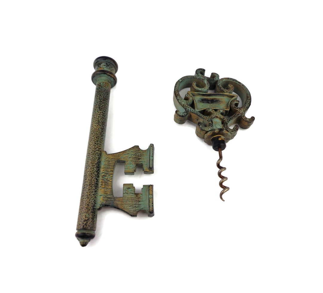 Antique Corkscrew, Vintage Corkscrew Key Shaped - Etsy