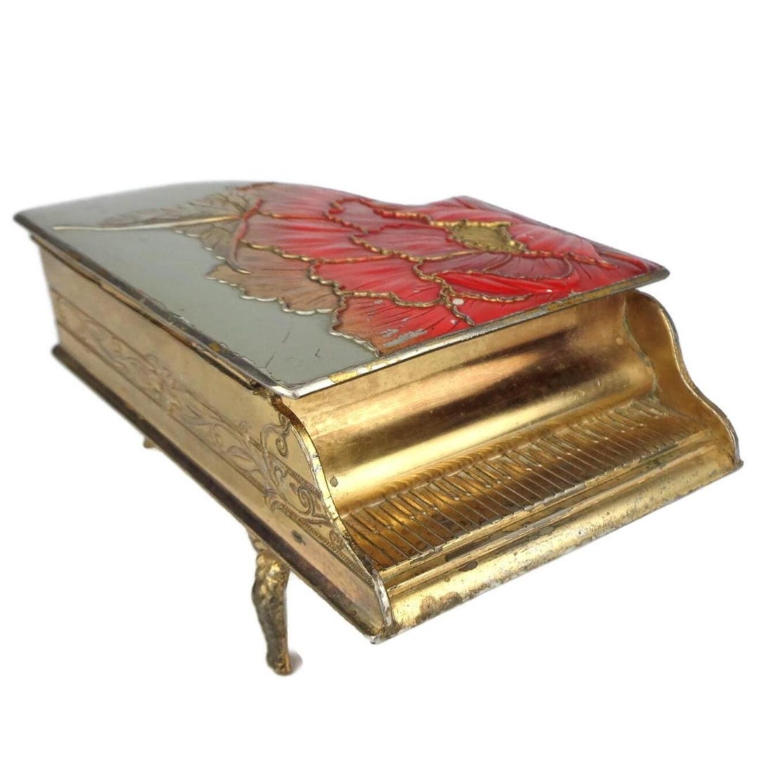 Music Box Piano, Musical Jewelry Box - Etsy