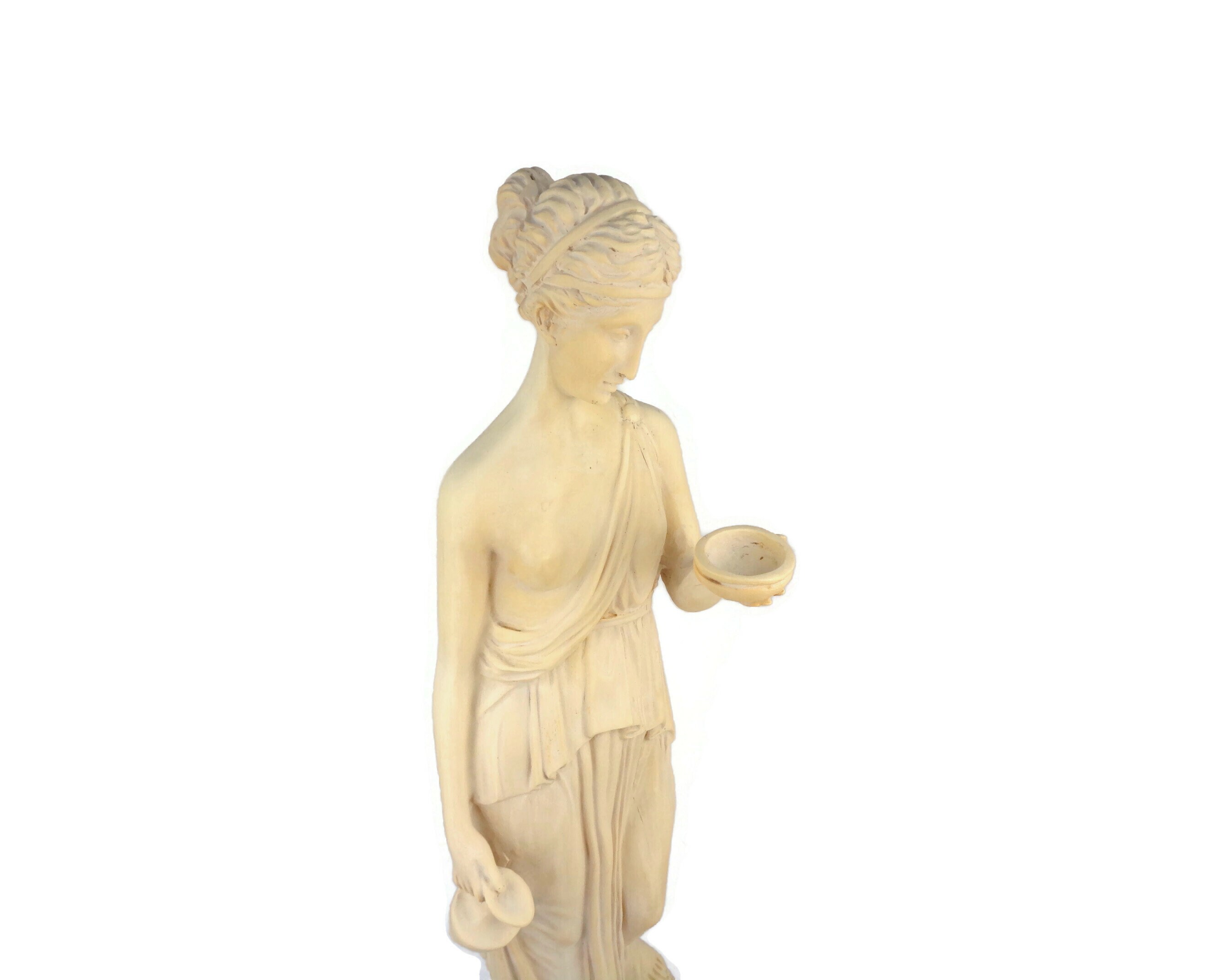 Greek Goddess Hebe Statue, Greek Mythology, Antique Greece - Etsy