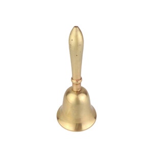 Vintage Brass School Hand Bell, Brass Hand Bell - Etsy