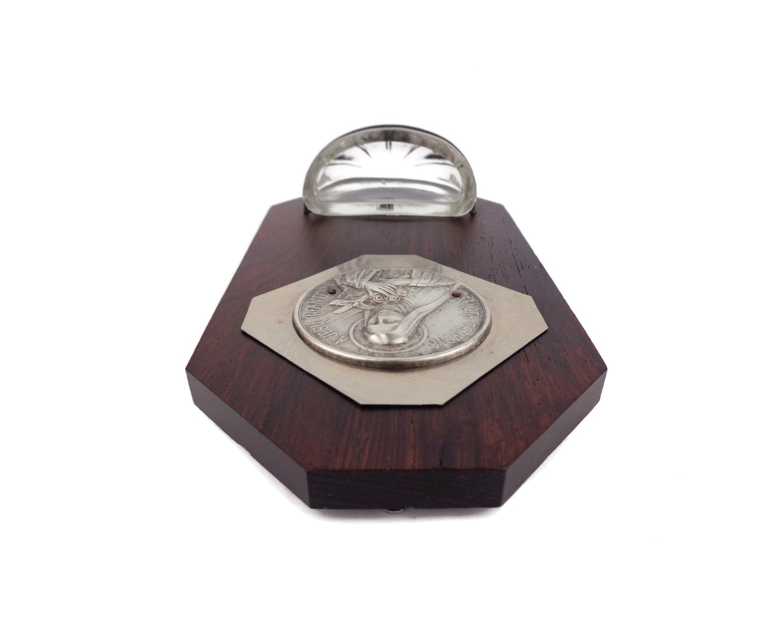 Antique Holy Water Font, Saint Teresa Baby Jesus Holy Water Font, Wall ...