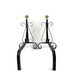 Antique French Fireplace Andirons, Fireplace Decor, Vintage Wrought ...