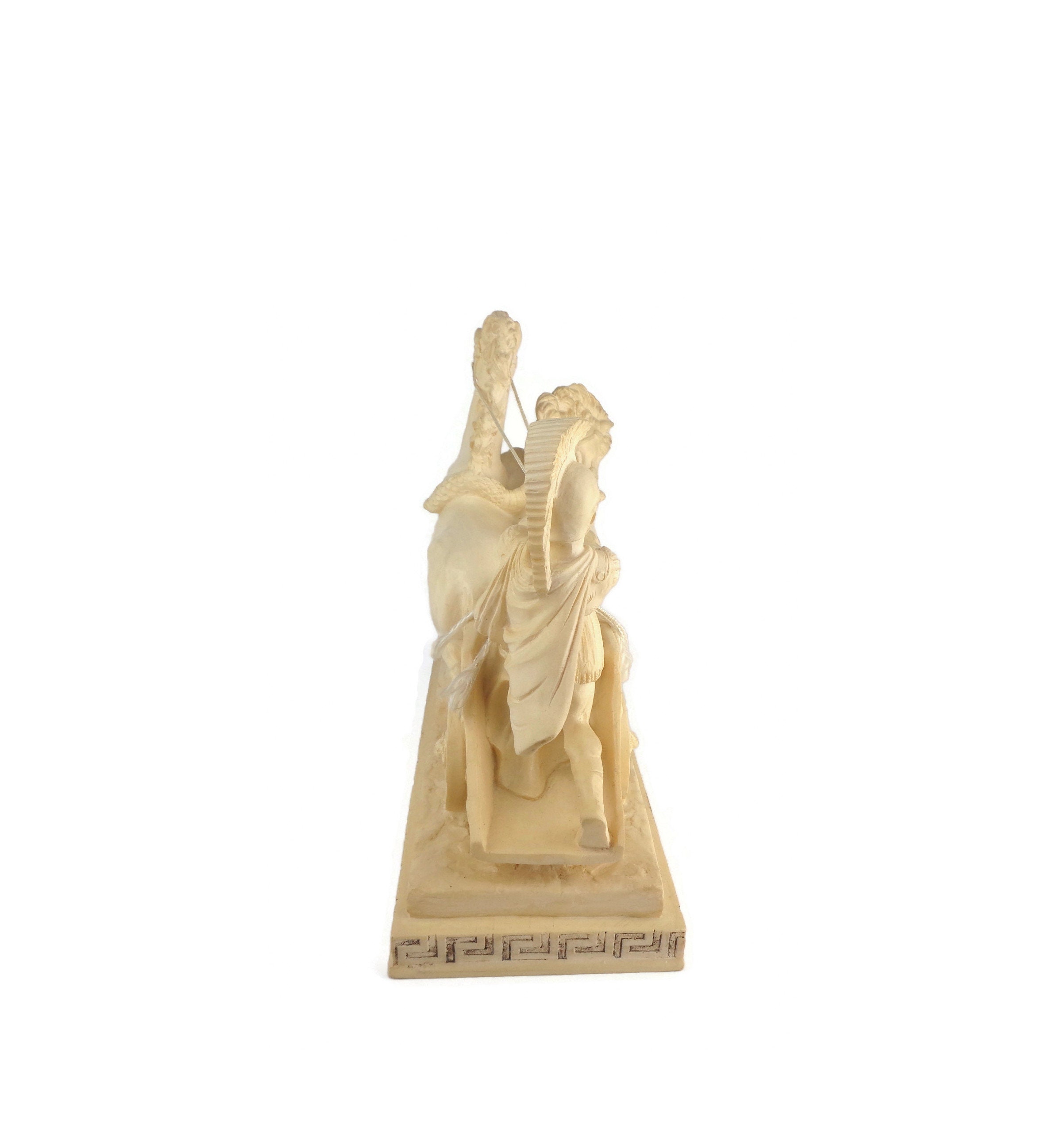 Antique Sculpture of Roman Chariot by Santini, Signed Santini Roman ...