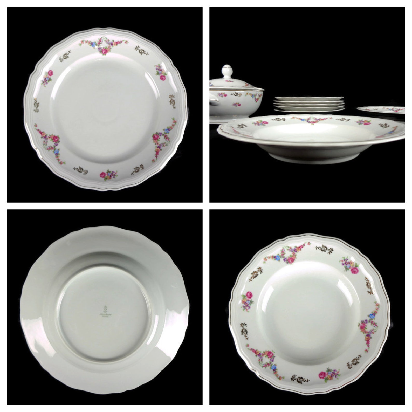 Vintage Porcelain Breakfast Set Breakfast Dining Set Bavaria | Etsy