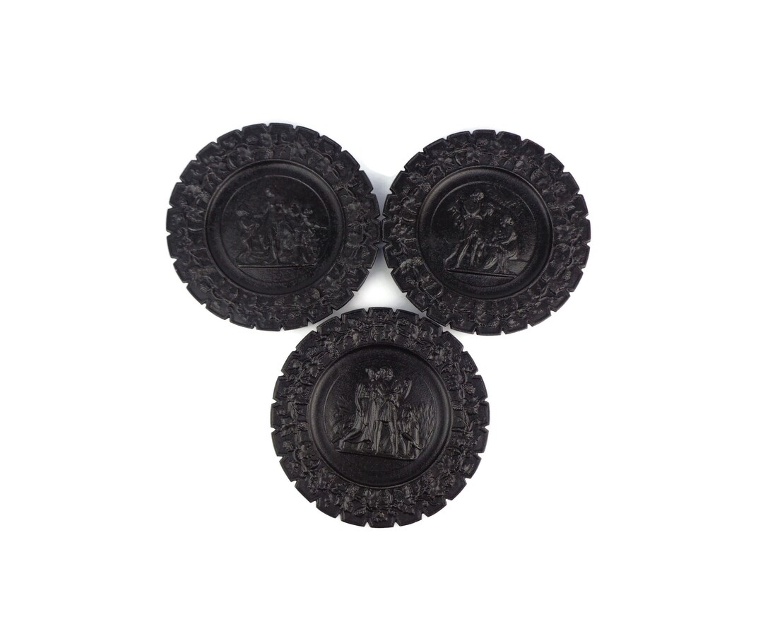 Cast Iron Fireplace Fireback Plates Set - Etsy