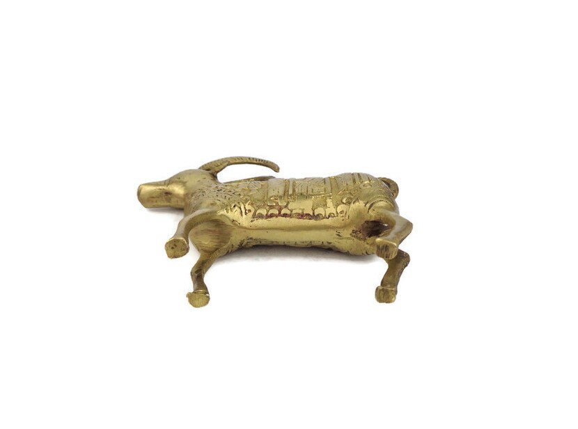 Antique Brass Ram, Rare Ram Sculpture, Brass Ram Sculpture - Etsy
