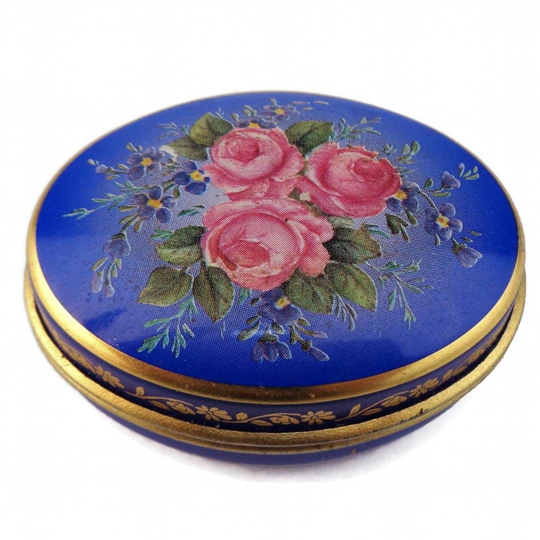 Vintage Pill Box - Etsy
