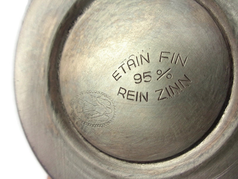 Antique Etain Tea Coffee Set, REIN ZINN Teapot Coffee Pot Sugar Bowl ...