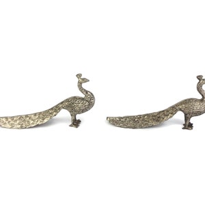 Antique Peacocks Figurines, Vintage Peacocks Sculptures, Peacocks Male ...