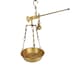 Antique Brass Balance Scale, Vintage Hanging Balance Scale With Counter ...