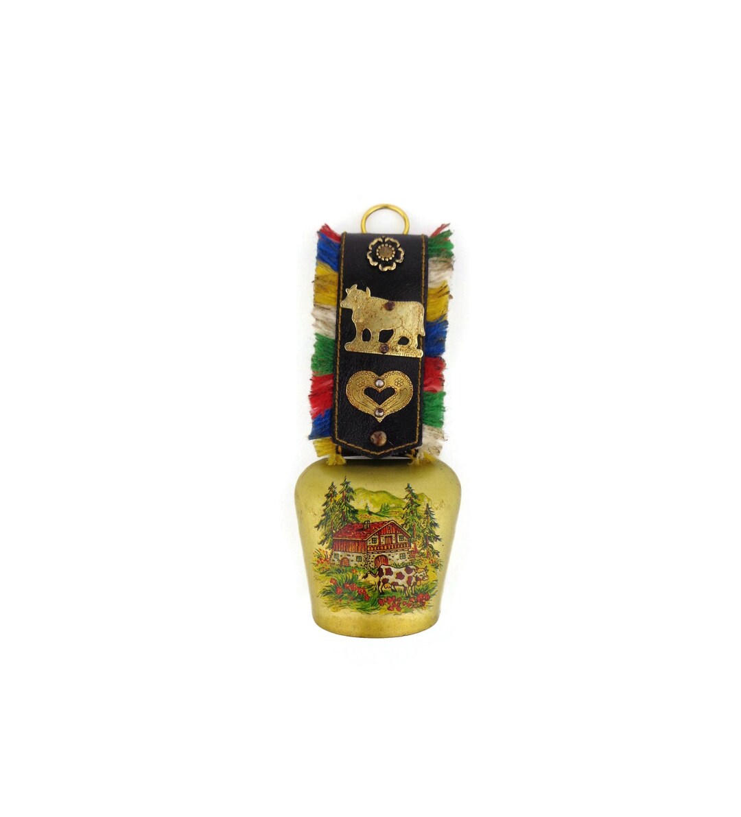 Vintage Swiss Bell, Handmade Tyrol Bell, Swiss Cow Bell - Etsy