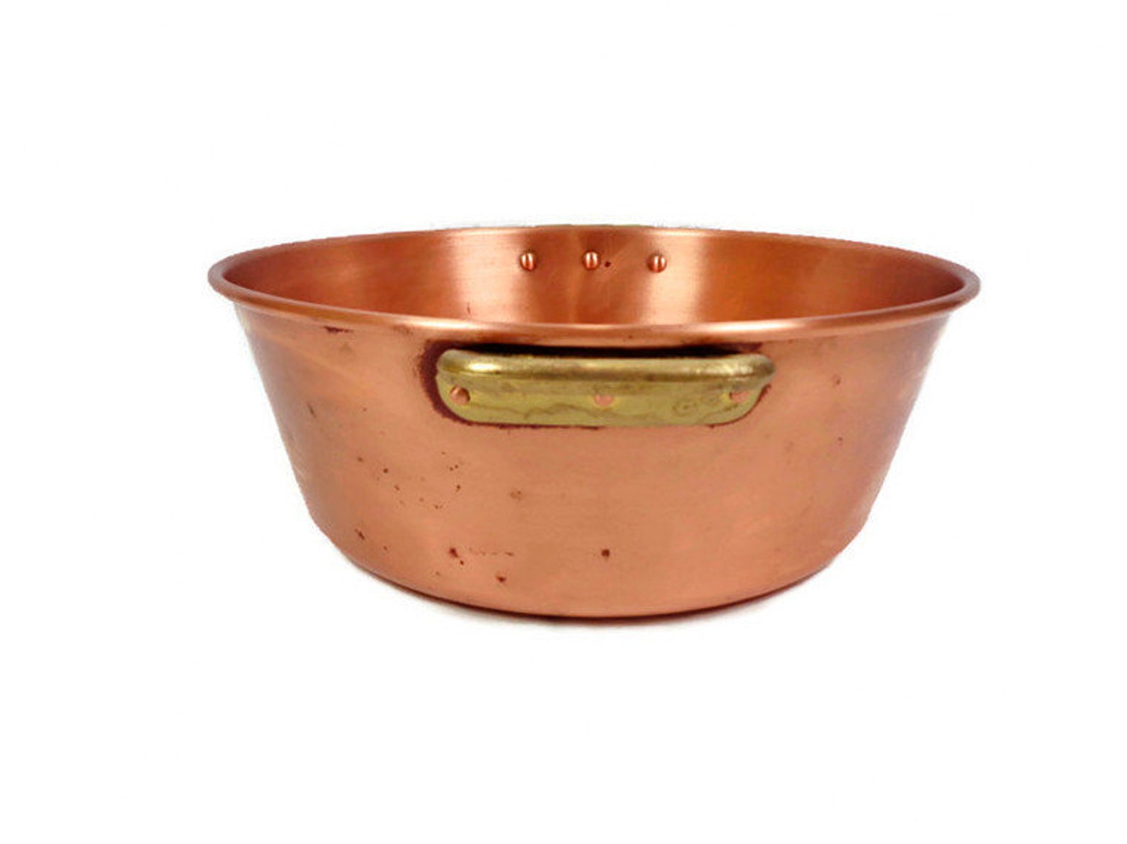 Vintage French Copper Jam Presserve Pot Large Solid Copper - Etsy