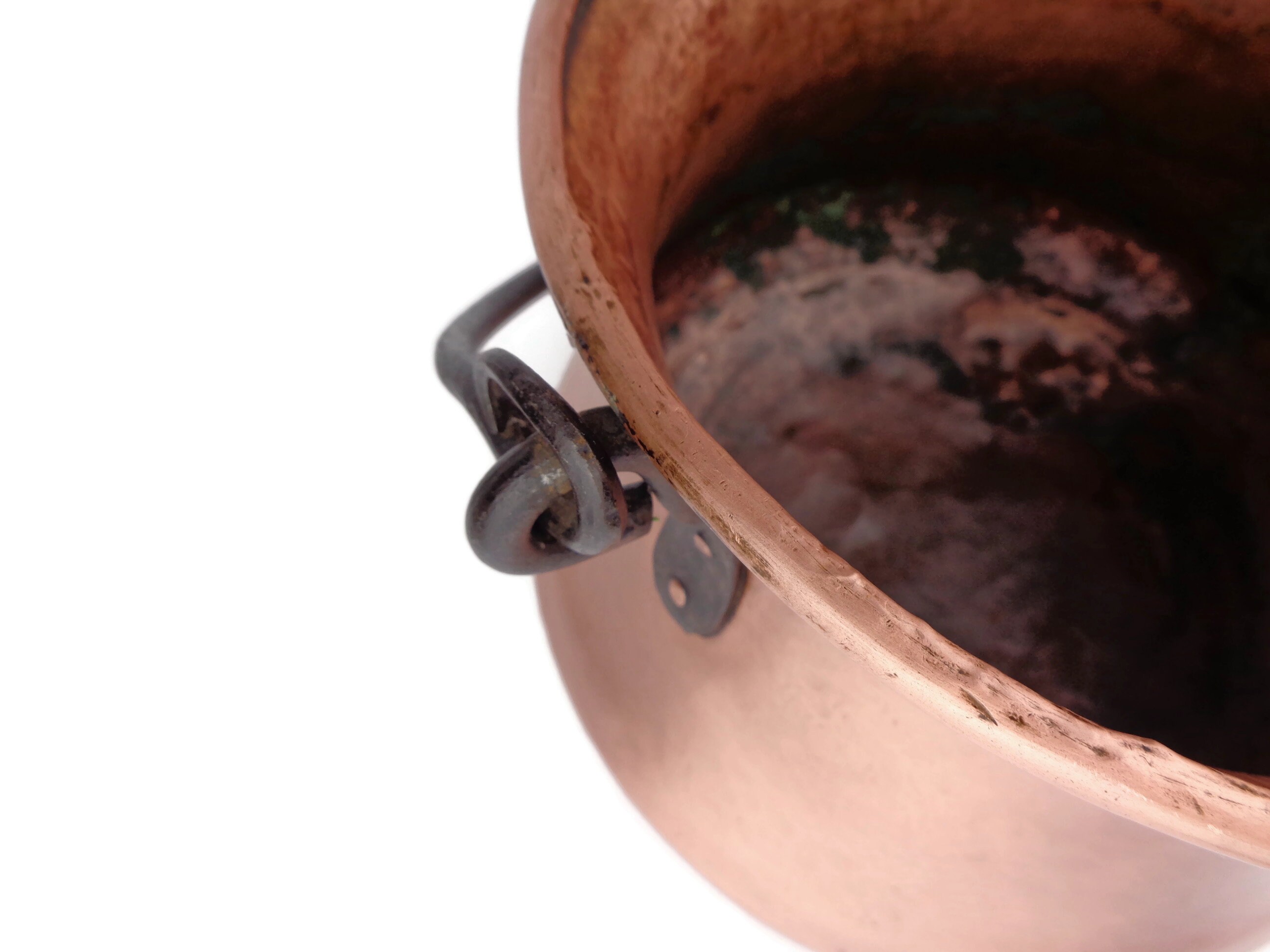 Antique Copper Cauldron Handmade Copper Cauldron Solid - Etsy