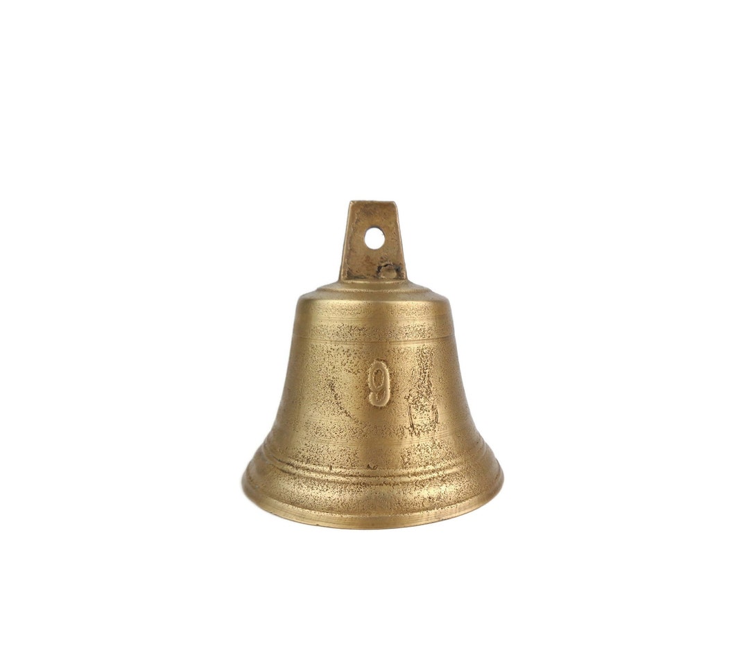 Vintage Bronze Bell, Classic Bronze Bell No 9, Bronze Cow Bell - Etsy