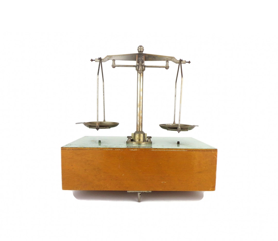 Apothecary Balance Scale, French Balance Scale With Original Box ...