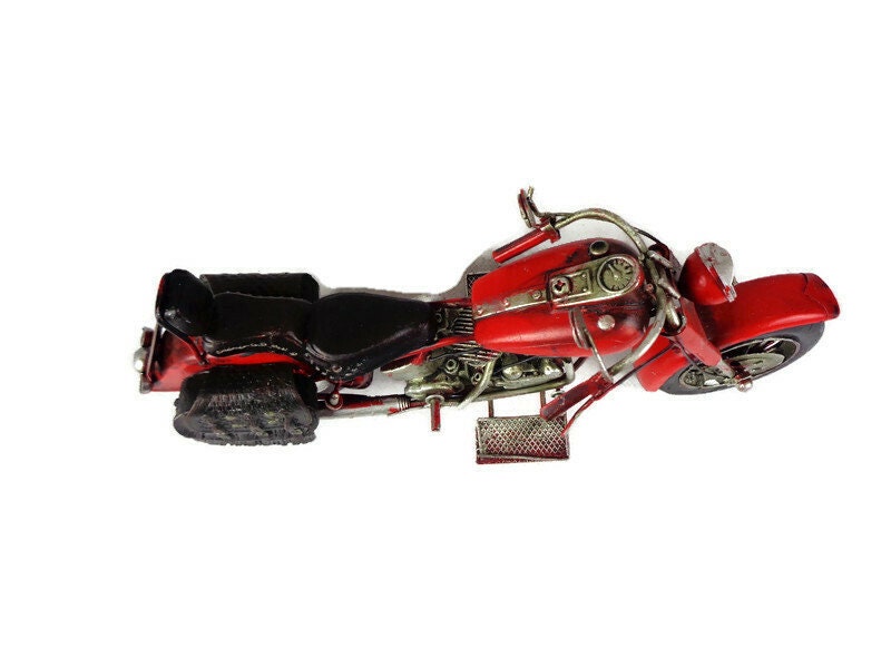 Vintage Motorcycle Model Collectible Handmade Motorcycle - Etsy