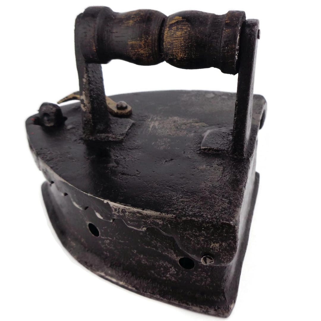 Antique Coal Iron, Vintage Flat Iron, Clothes Iron, Collectible Iron - Etsy