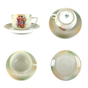 Vintage Porcelain Tea Cooffee Set, Coffee Tea Dining Set Victoria ...