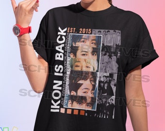 Ikon Bling Bling, Kpop T-shirt, Kpop Shirt, Ikon Shirt, Ikon Love ...