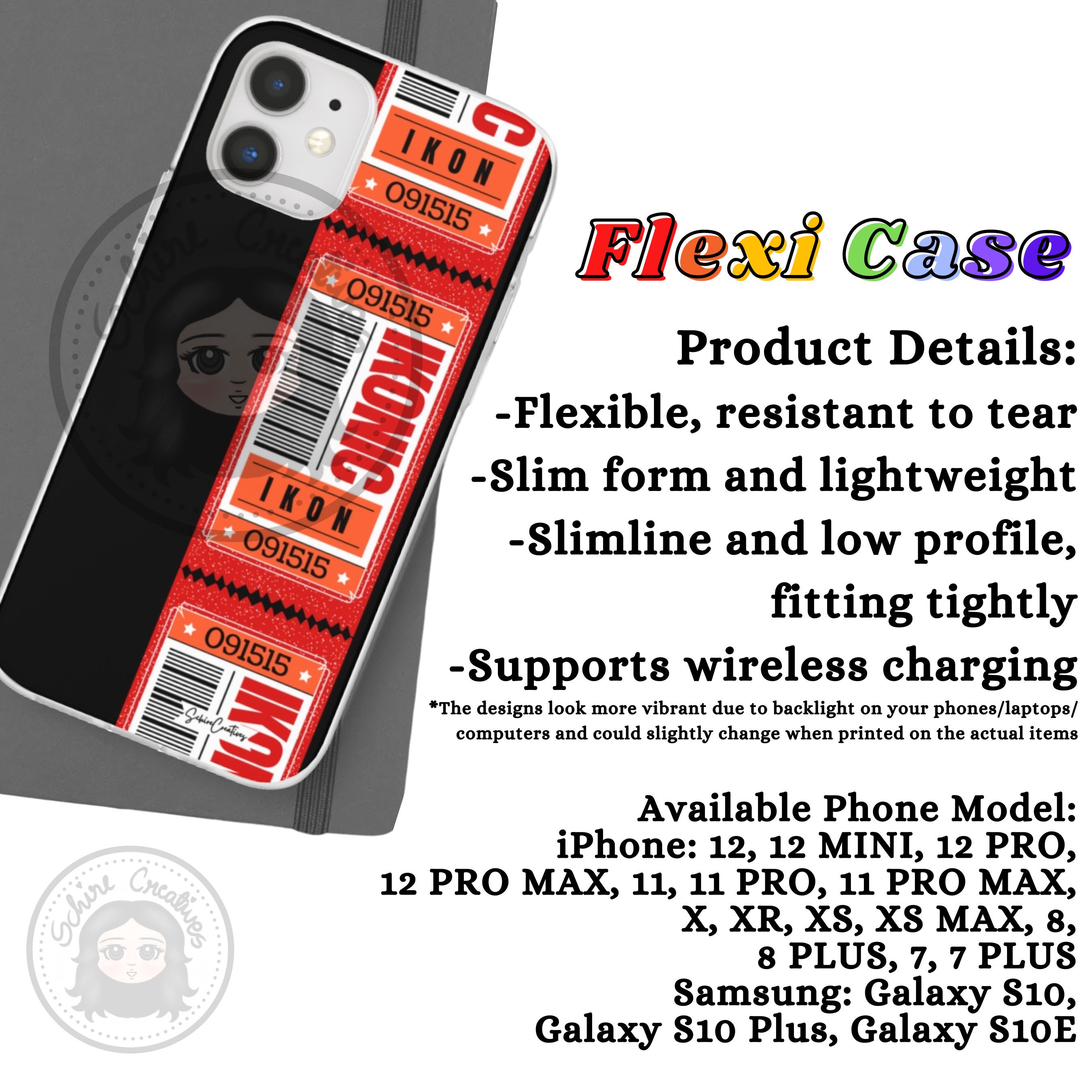 IKONIC Phone Case Kpop Fandom Phone Case iKON Phone Case | Etsy