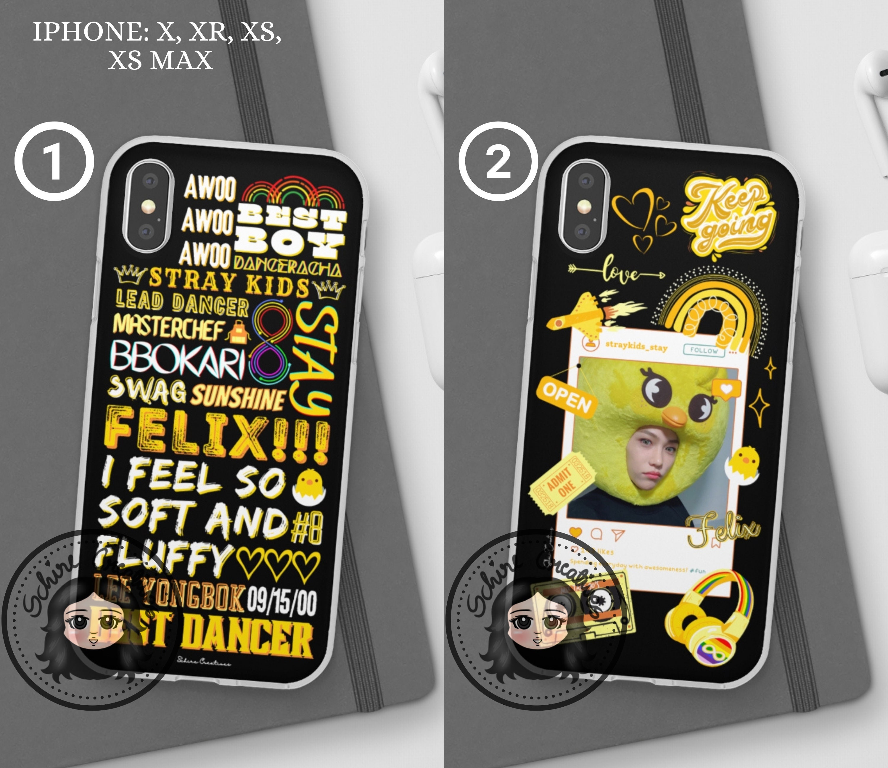 Felix Phone Case Stray Kids Flexi Case Stray Kids Clear - Etsy