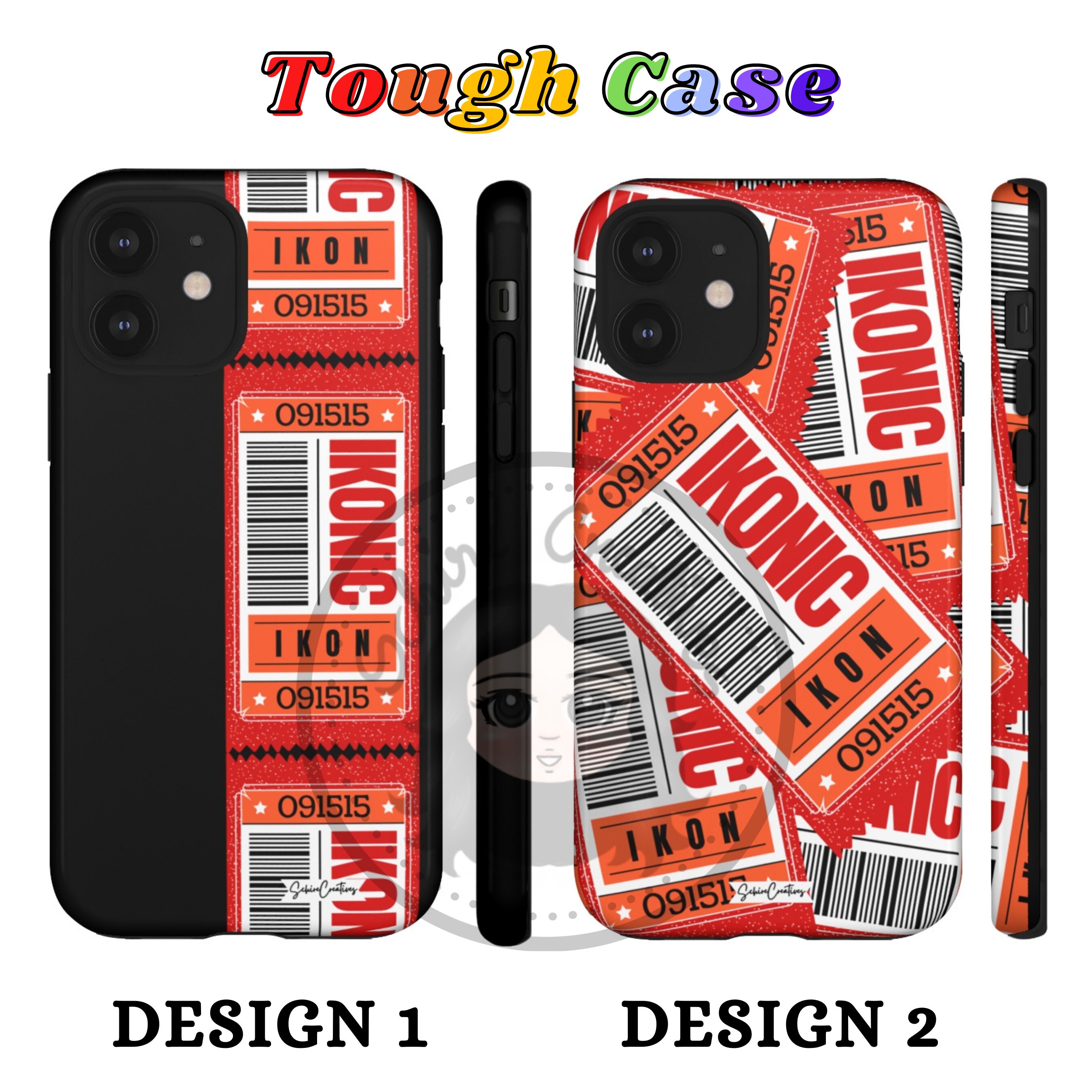 IKONIC Phone Case Kpop Fandom Phone Case iKON Phone Case | Etsy