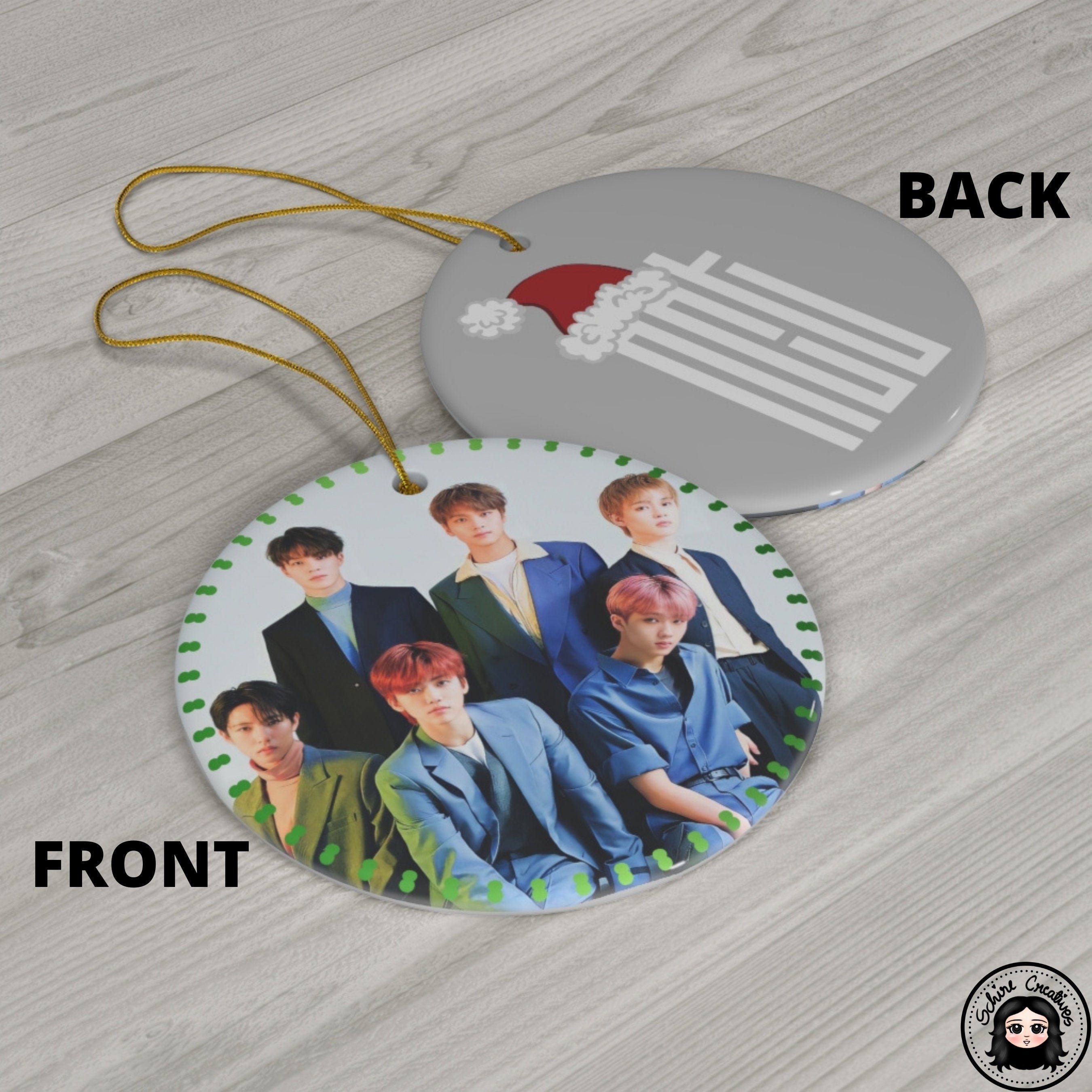 NCT Dream Ceramic Ornament NCT Christmas Tree Decoration | Etsy