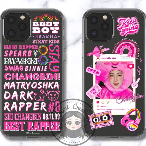 Changbin Phone Case Stray Kids Flexi Case Stray Kids Clear - Etsy