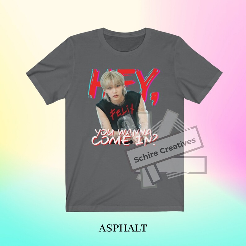 Felix Shirt Stray Kids Felix Backdoor Unisex Shirt Felix Hey - Etsy