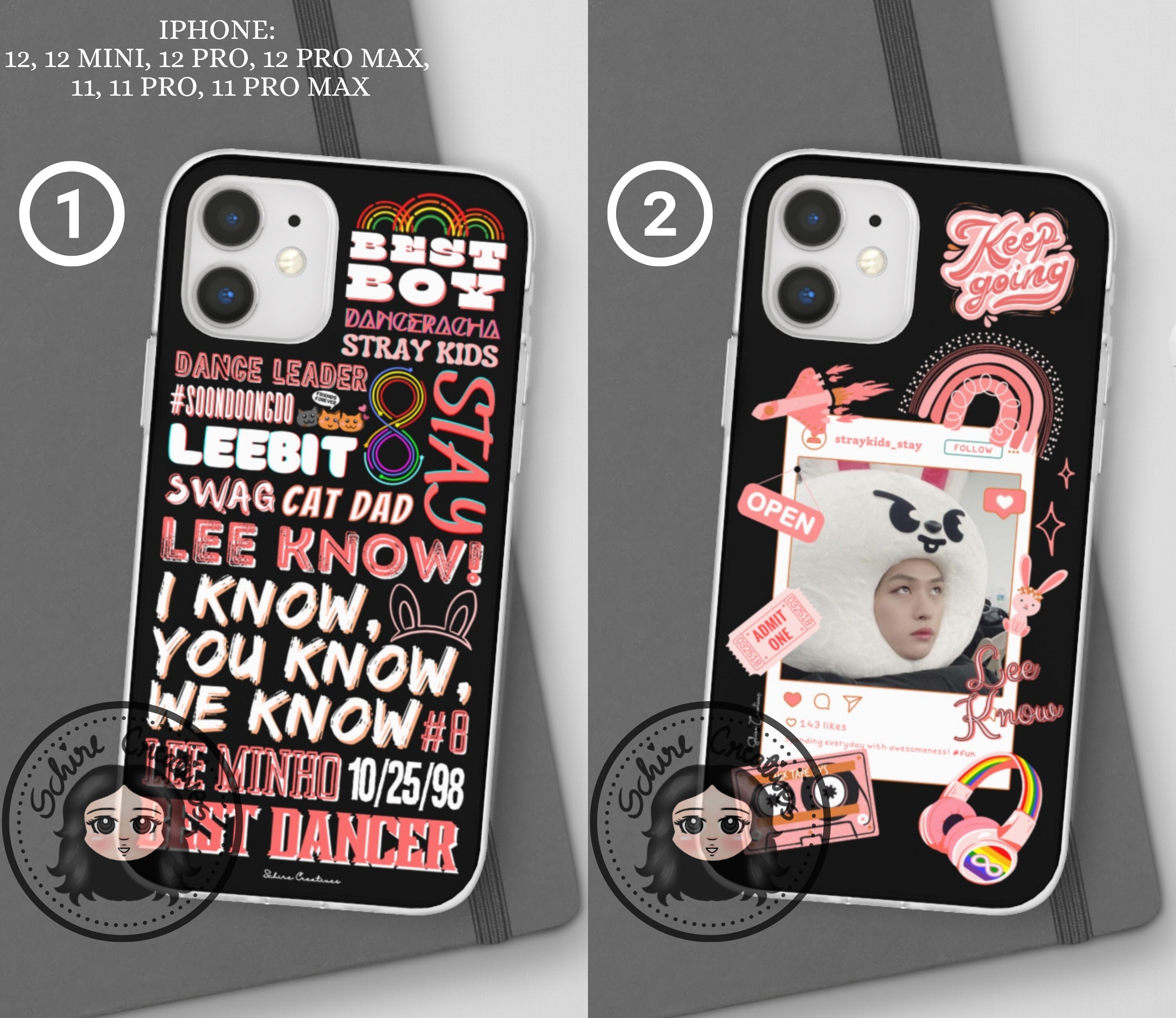 Lee Know Phone Case Stray Kids Flexi Case Stray Kids Clear | Etsy