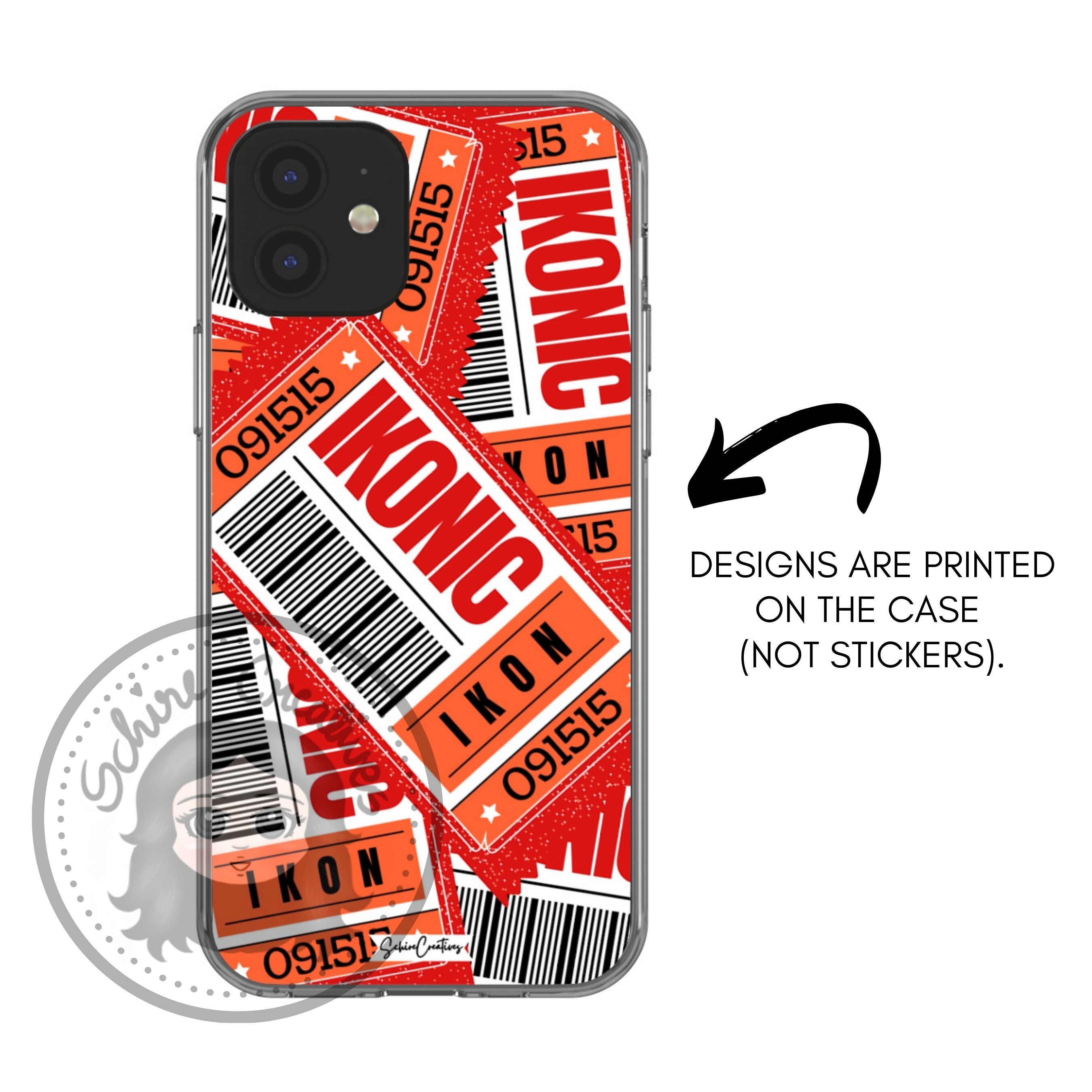 IKONIC Phone Case Kpop Fandom Phone Case iKON Phone Case | Etsy