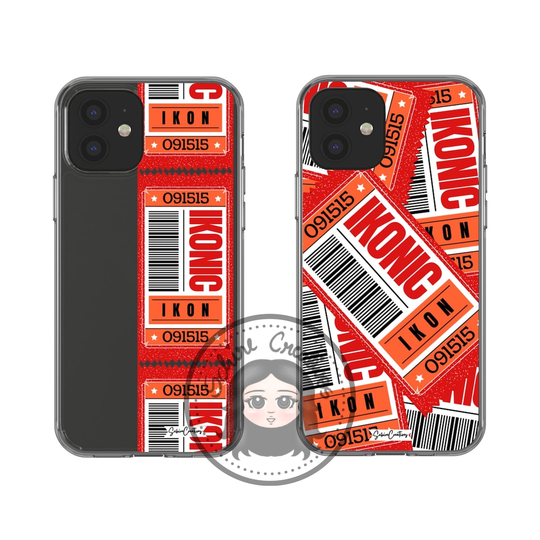 Ikonic Phone Case, Kpop Fandom Phone Case, Ikon Phone Case, Ikonic ...