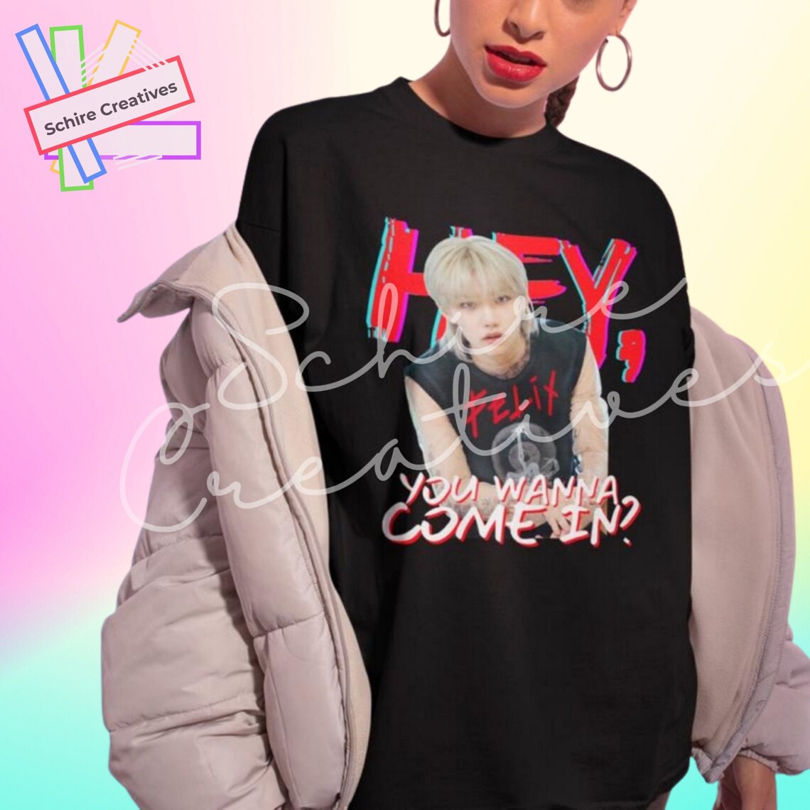 Felix Shirt Stray Kids Felix Backdoor Unisex Shirt Felix Hey - Etsy